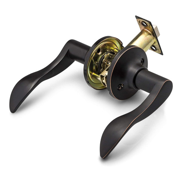 Kiflic Passage Lever Door Handle [Non-Locking Lever Set] for Hallway ...